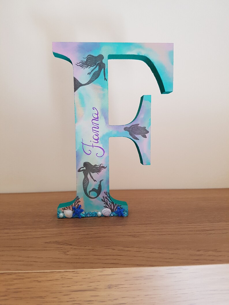 Mermaid Personalised Letter - Etsy