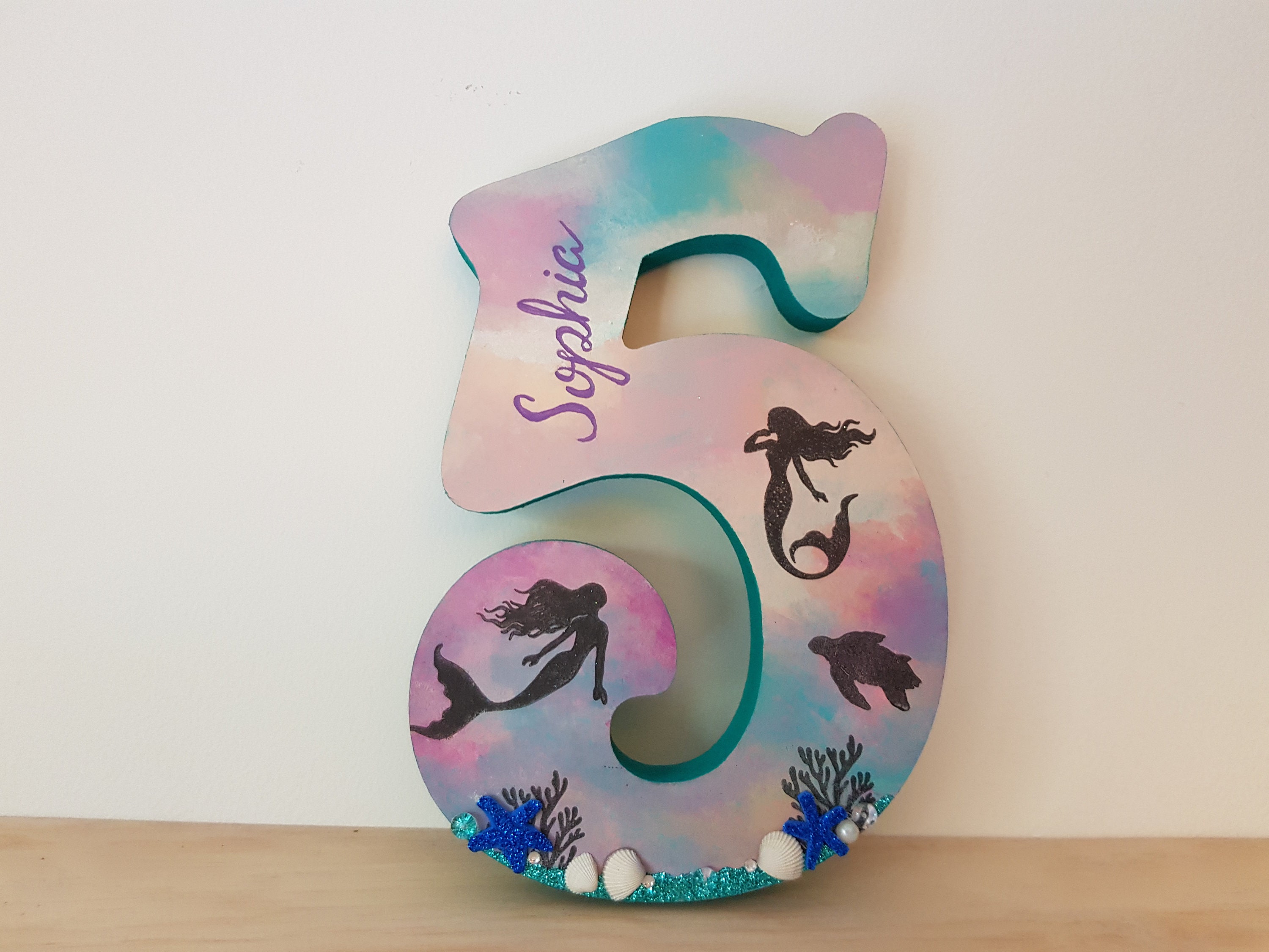 Mermaid Personalised Letter - Etsy