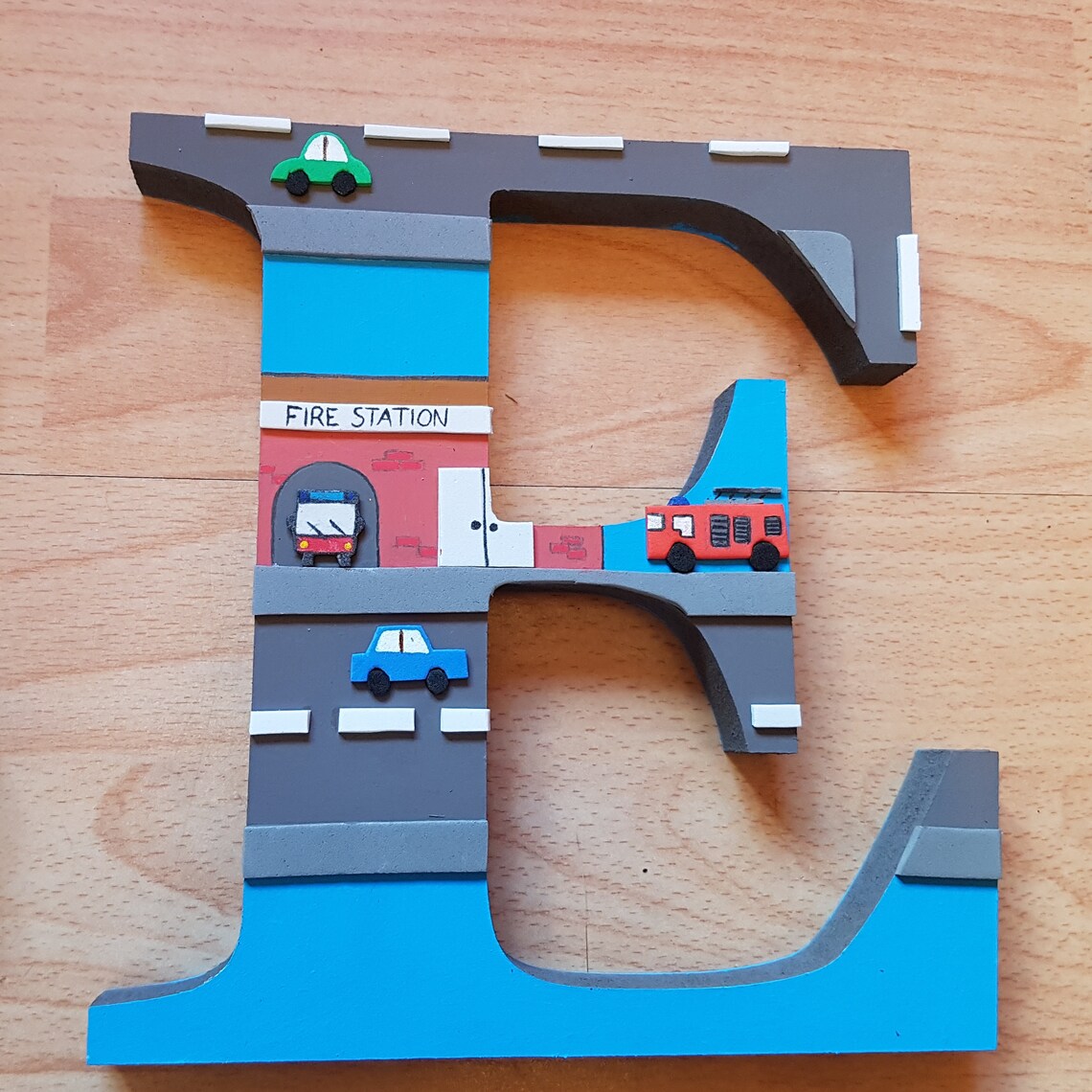 Large Wooden Car Letters - Etsy
