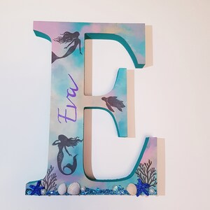 Mermaid Personalised Letter - Etsy