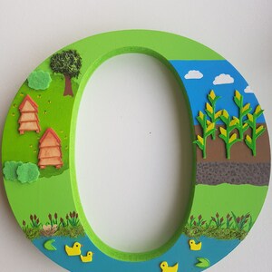Large Wooden Farm Letters - Etsy
