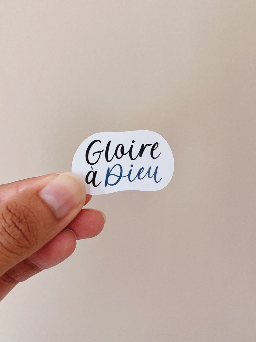 Glory to God Sticker, Bible Verse Stickers, Christian Stickers - Etsy