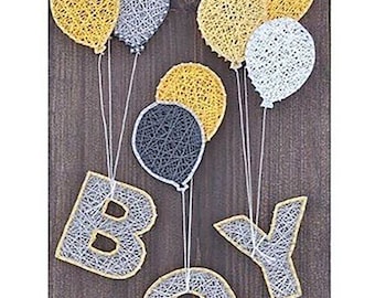 Balloon string art | Etsy
