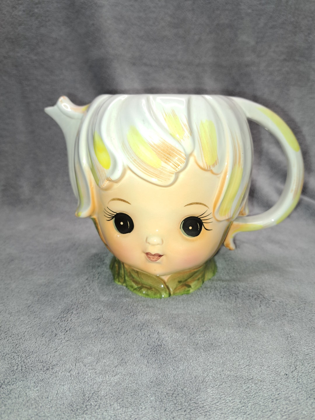 Lefton Thumbelina Pixie Teapot, No Lid. - Etsy