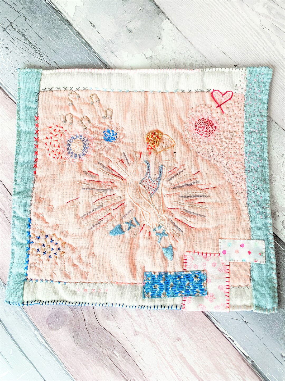 PDF Ballerina Girl Sampler Embroidery - Etsy