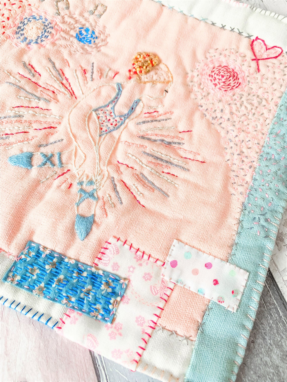 PDF Ballerina Girl Sampler Embroidery - Etsy