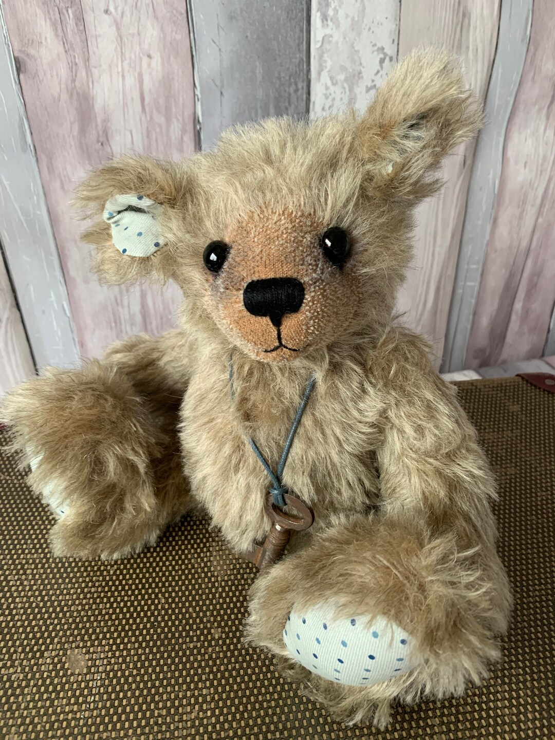 Mohair Teddy Bear Pattern, 31cm Plush Toy (PDF Download) - Etsy