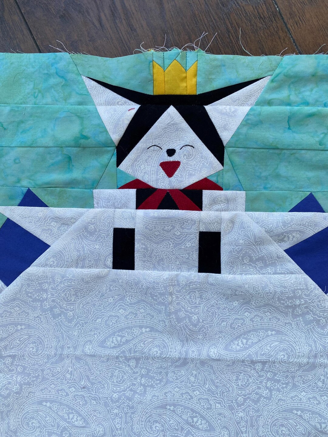 Cait Sith Quilt Block PDF Pattern - Etsy