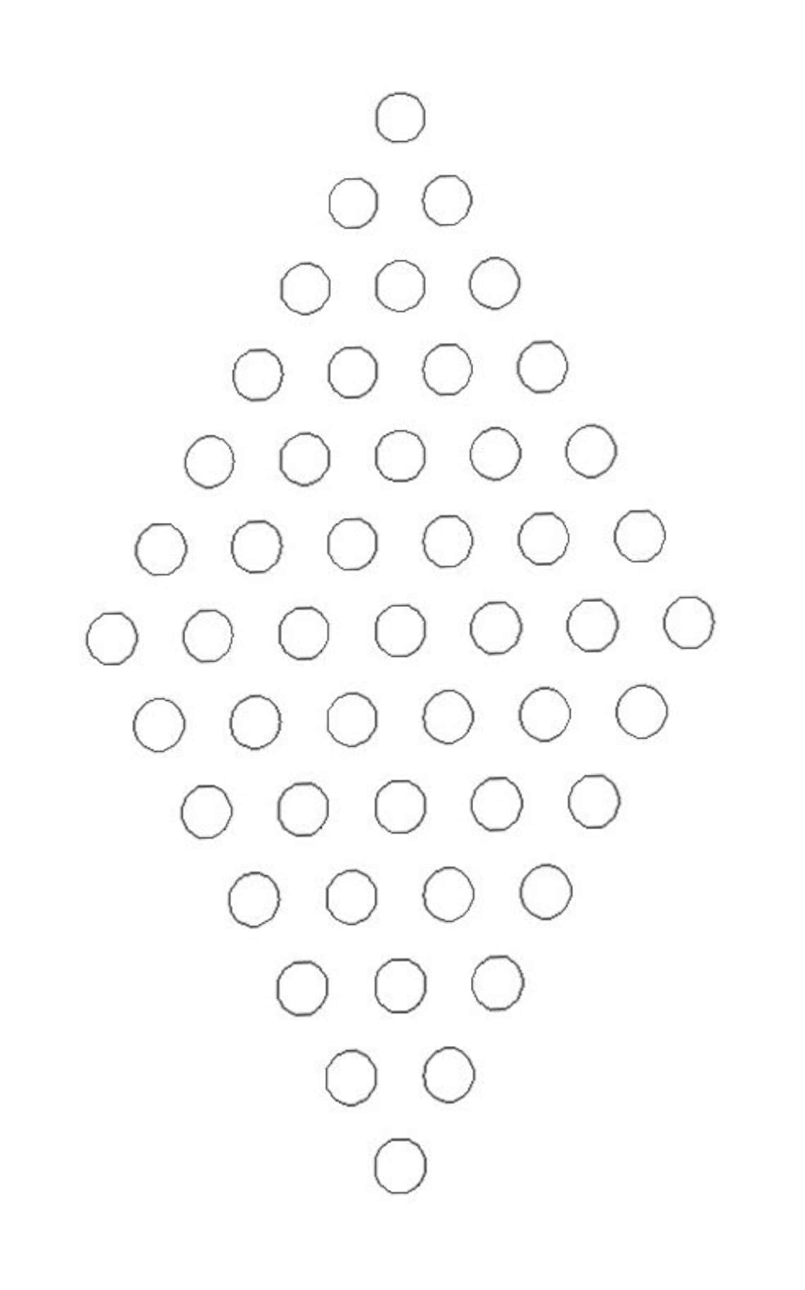 Chinese Checkers 2 Player DIGITAL FILE ONLY .pdf .svg .dxf - Etsy