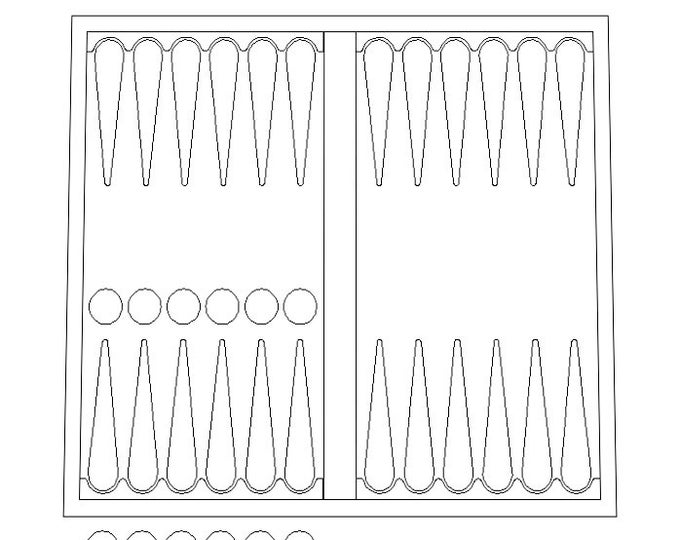 Backgammon Score Card Printable PDF | Board Game Lover Score Board ...