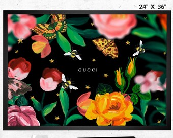 Gucci poster | Etsy