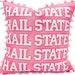 Pink Hail State Pillow || MSU Pillow || Mississippi State Pillow || Pom ...