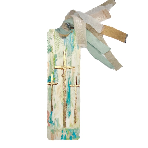 Cross Bookmark - Etsy