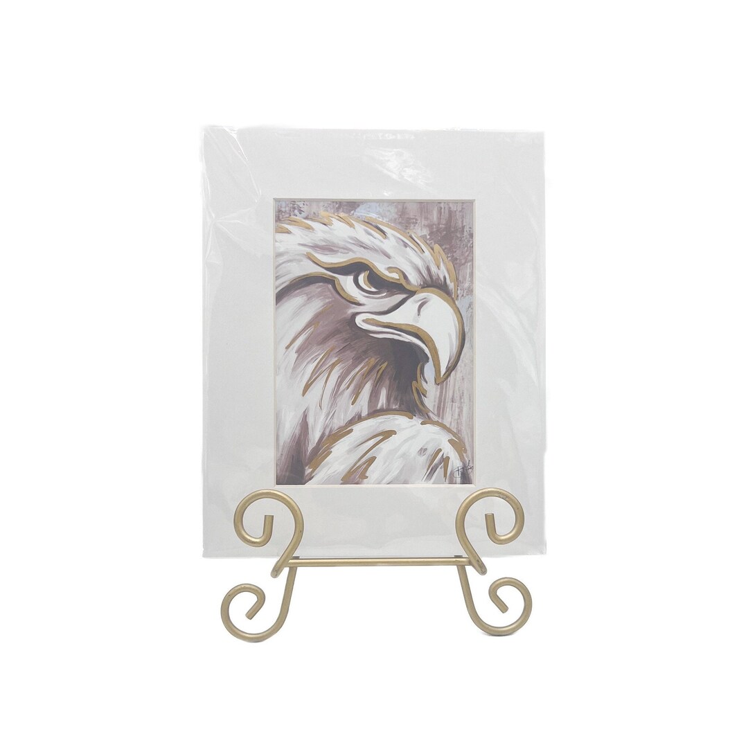 Southern Miss Eagle Print || Gold Foil Eagle Print || SMU Print 5x7 ...