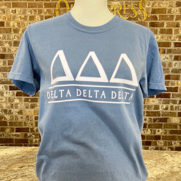 Tri Delta Shirt - Etsy
