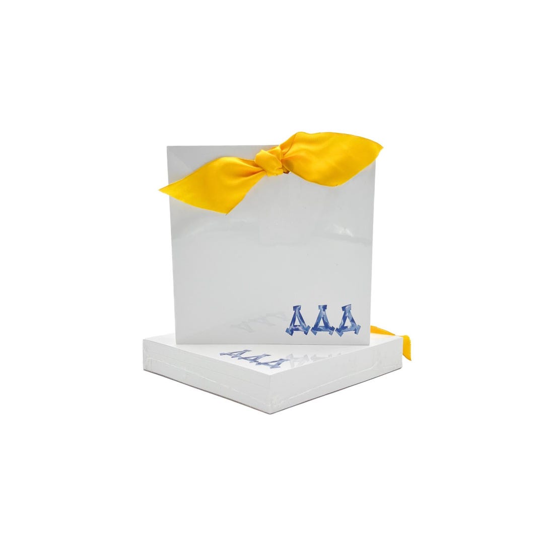 Delta Delta Delta Chunky Notepad || Tridelta - 415 - Etsy