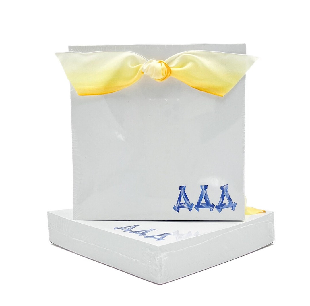 Tri Delta Chunky Notepad 415 - Etsy