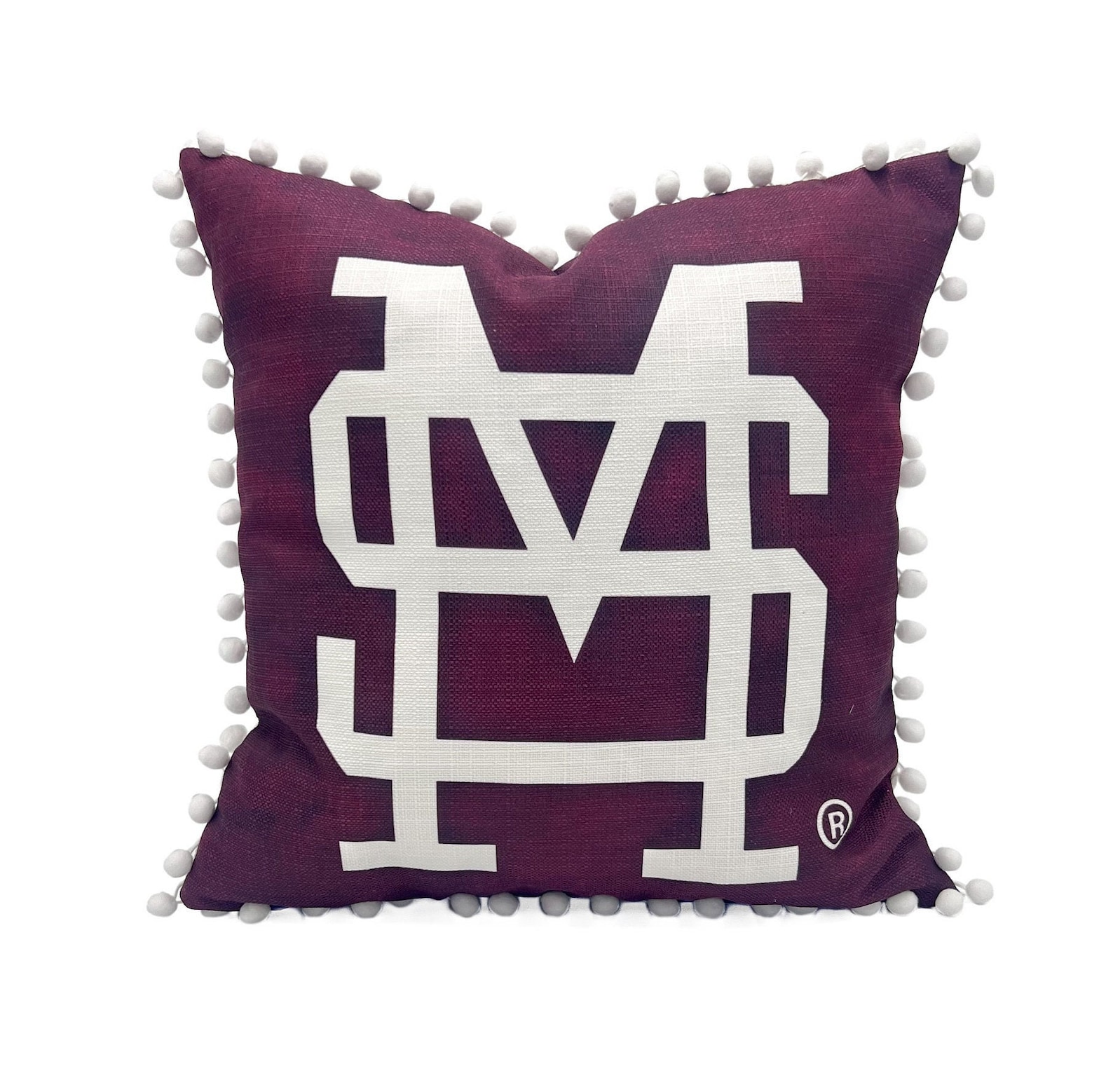 Mississippi State Pillow || MSU Pillow || Mississippi State Baseball ...