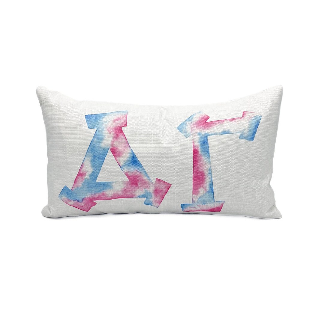 Delta Gamma || DG || Delta Gamma Pillow || Greek Pillow - 092 - Etsy
