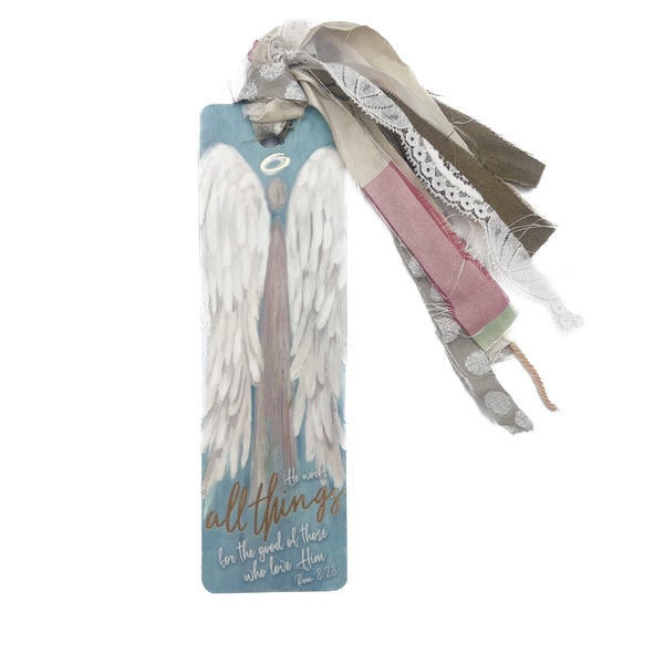 Angel Bookmark - Etsy
