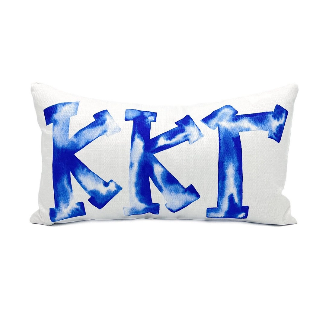 KKG || Kappa Kappa Gamma || KKG Pillow || Sorority Pillow - 090 - Etsy
