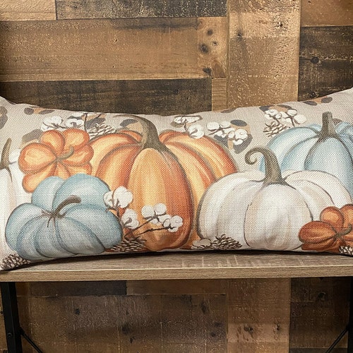 Pumkin Pillow Leopard Print Pumpkins Pillow Fall Pillow - Etsy