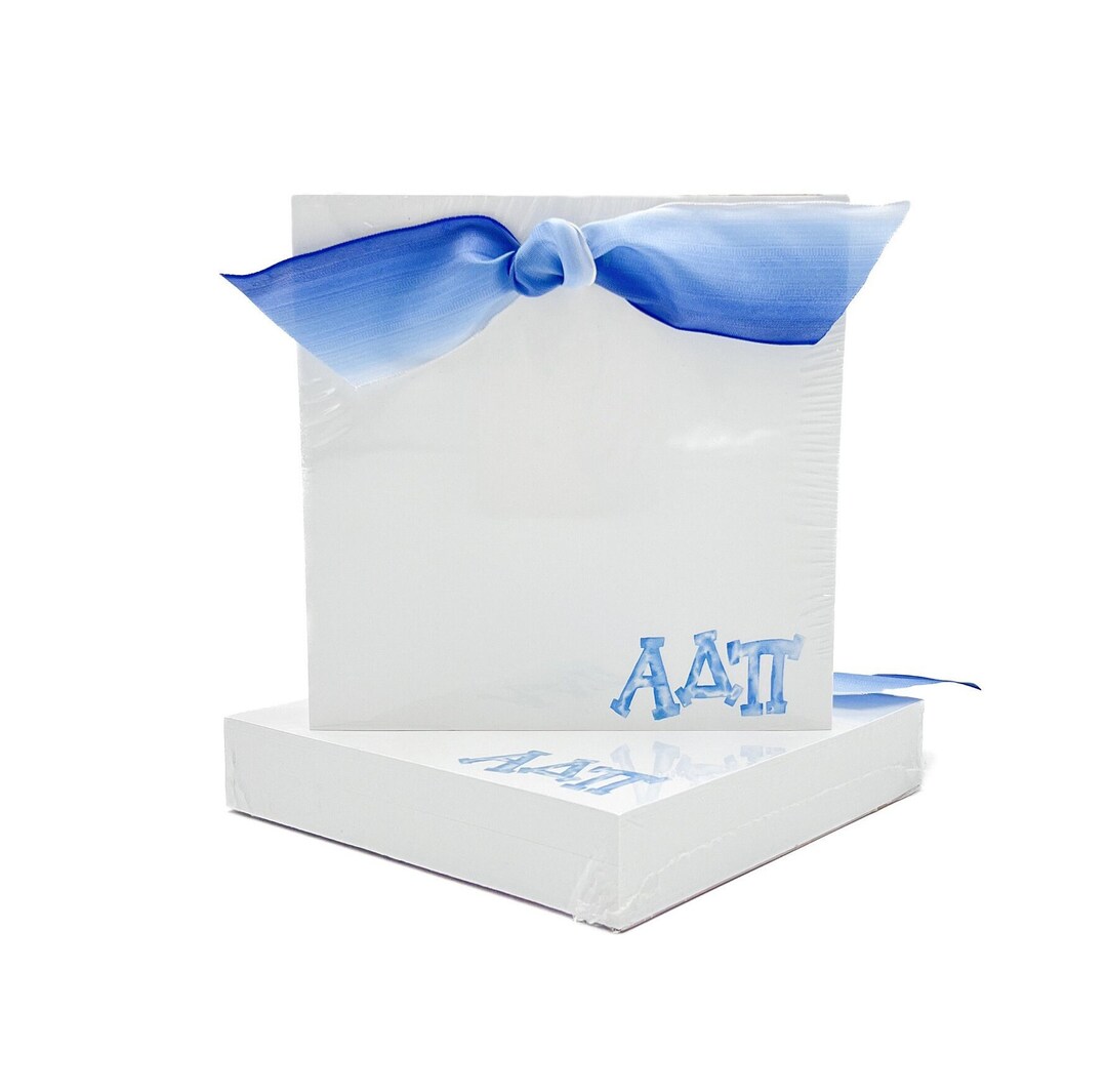 Alpha Delta Pi Chunky Notepad || Adpi Notepad || Sorority Notepad ...