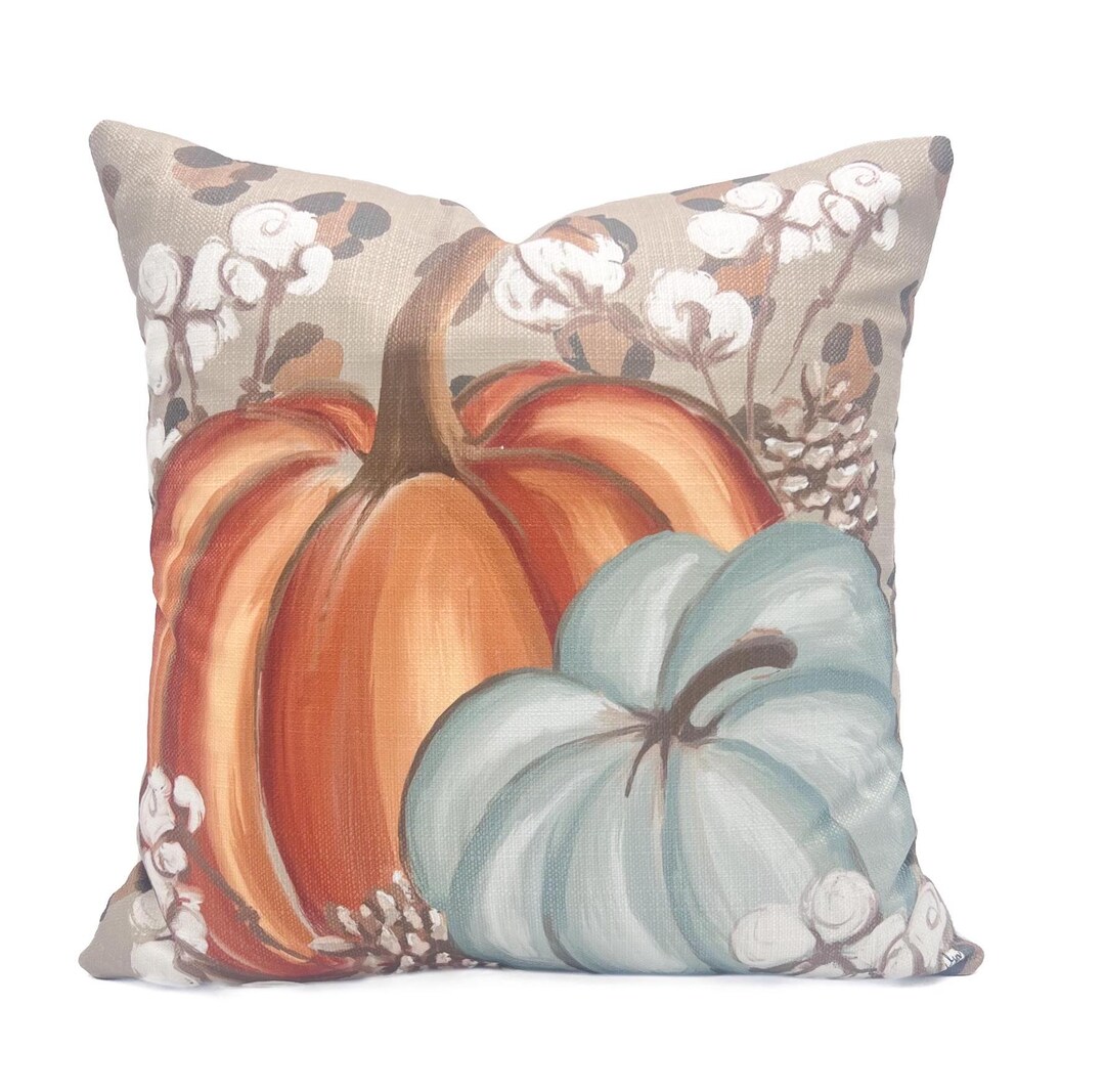 Pumkin Pillow || Leopard Print Pumpkins Pillow || Fall Pillow ...