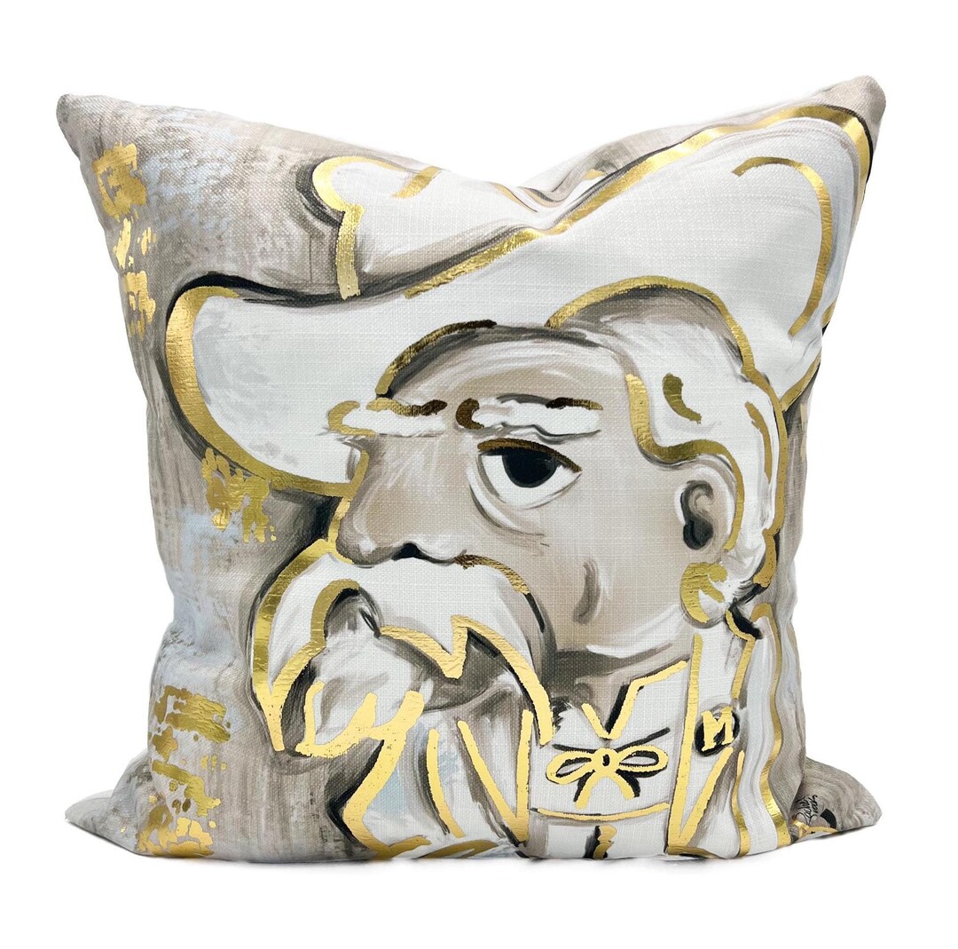 Golden Colonel Rebel Pillow || Gold Foil Colonel || Neutral Rebel ...