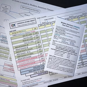 Canasta for Beginners Trio - Etsy