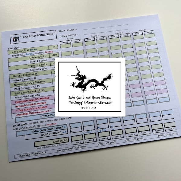 Samba Card Mat - Etsy