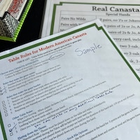 Canasta Queen 5x7 Notepad - Etsy