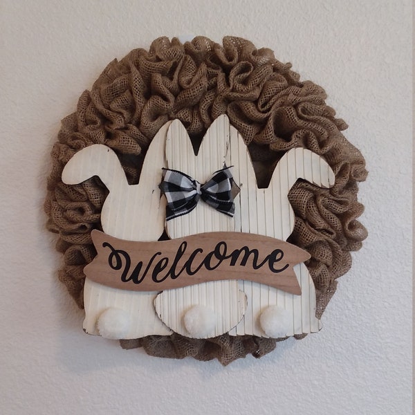 Burlap Welcome Sign - Etsy