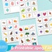 Printable Alphabet Color Cards | 8 Simple Preschool Display Cards ...