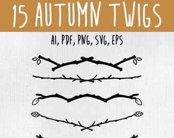 Twig svg | Etsy