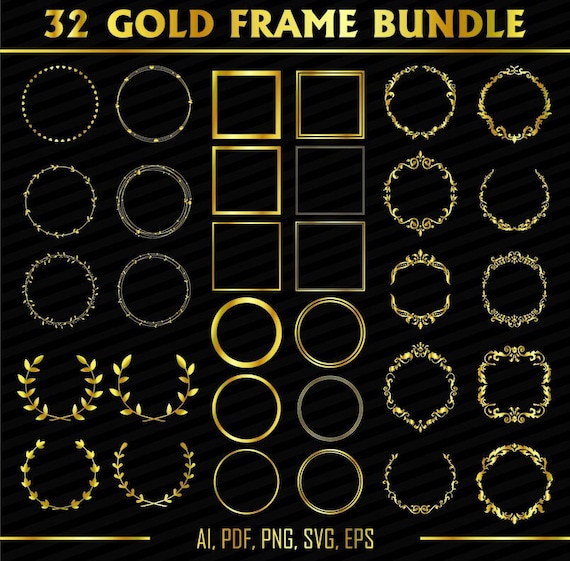 Simple Circle Border Clip Art