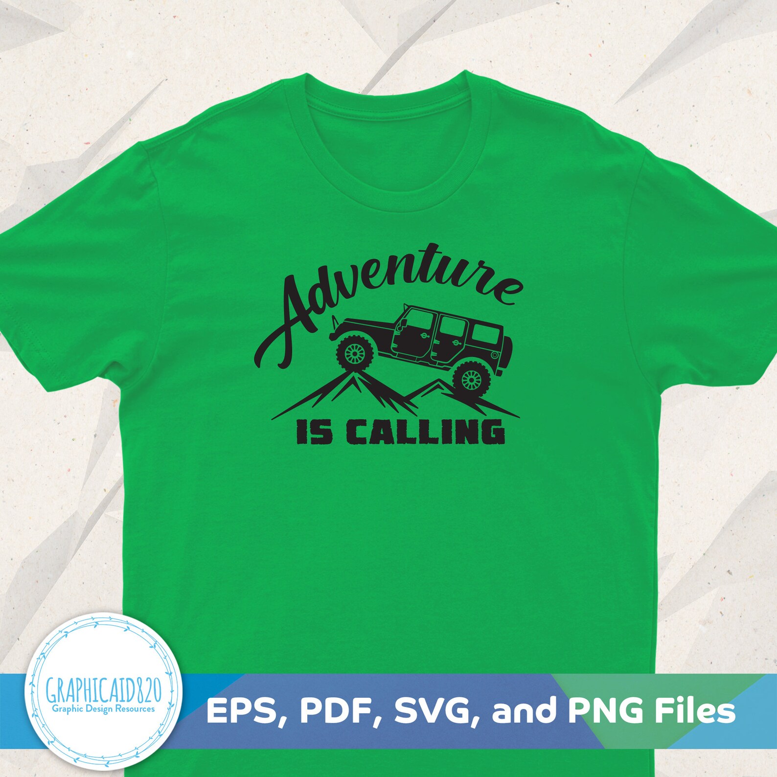 Adventure is Calling SVG | SVG Vector File | Outdoor Life 4 Door Svg ...