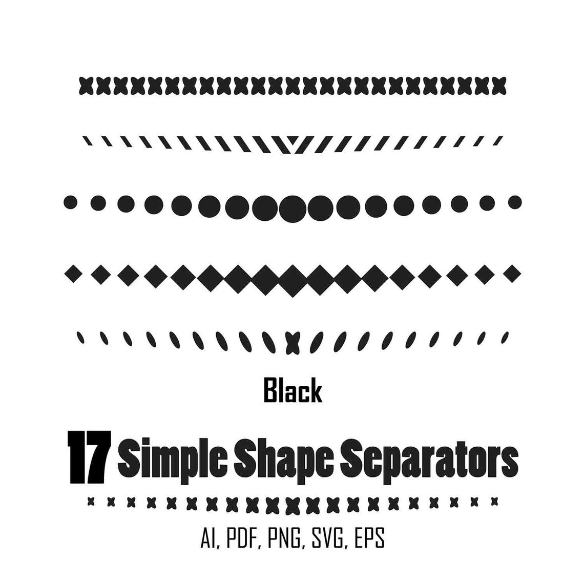 Simple Shape Elegant Vector Header Decorative Embellishment Text ...