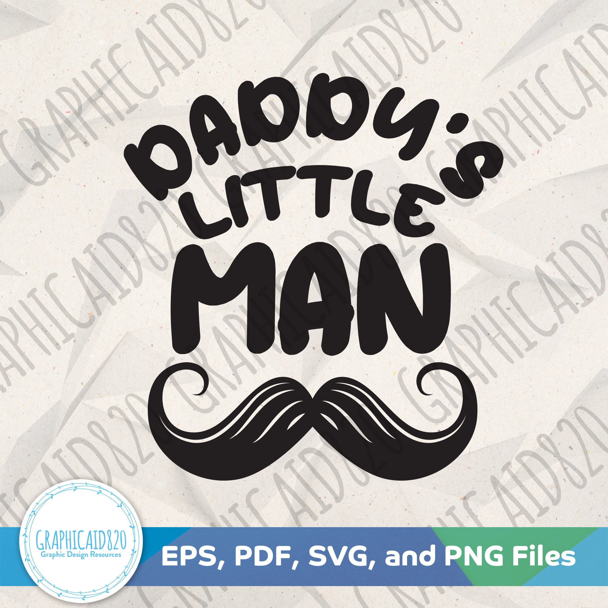 Daddy's Little Man SVG Fatherhood Svg Baby Tshirt - Etsy