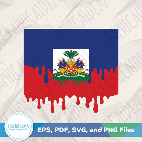 Haitian Drip SVG Haiti SVG Design Haitian Vector File - Etsy