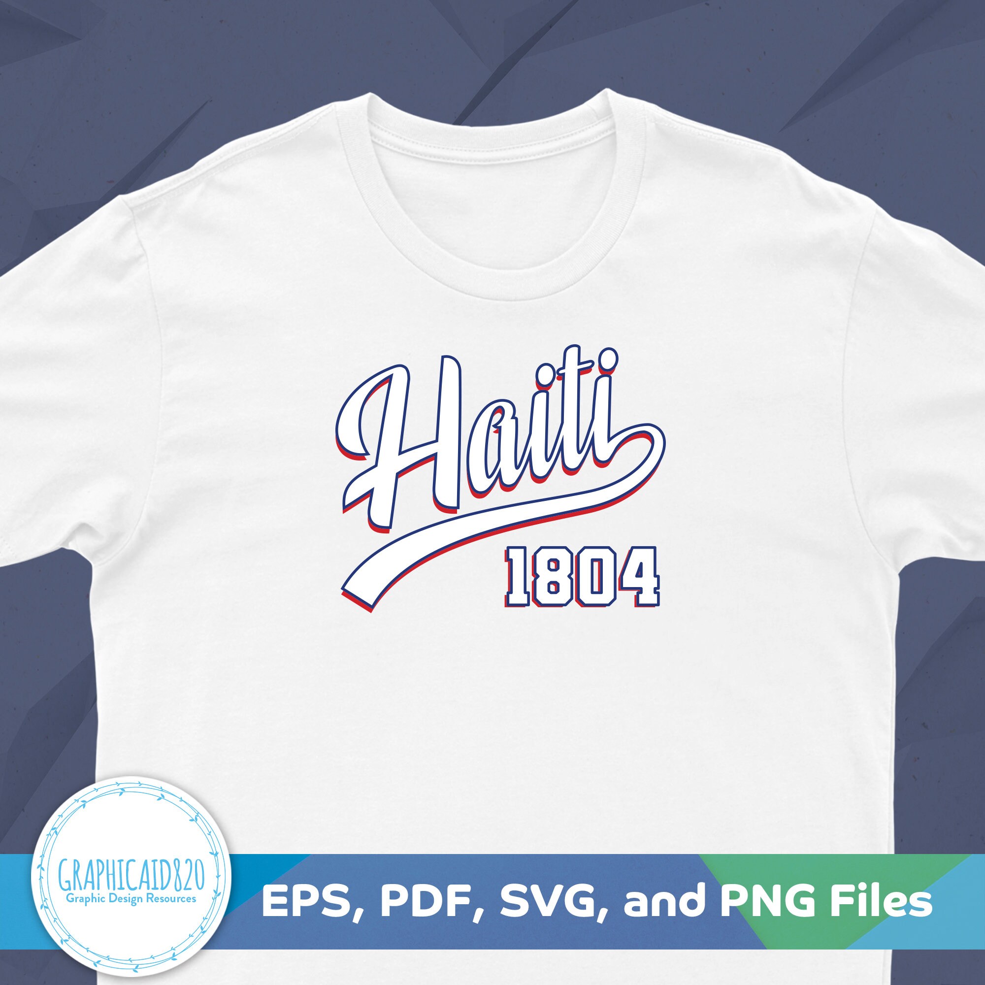 Haiti 1804 SVG Haiti Design Haitian American Vector File - Etsy