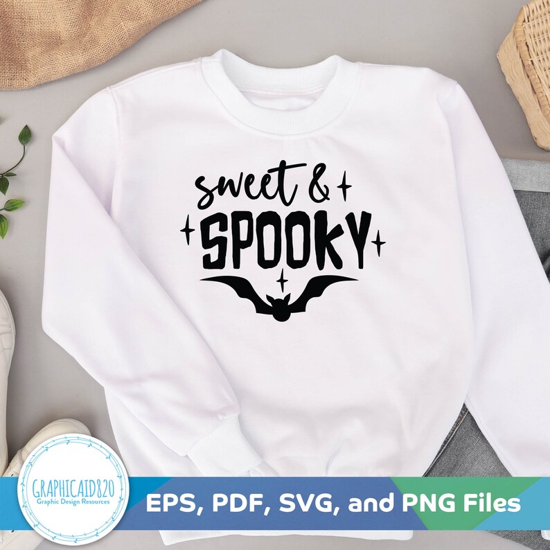 Sweet and Spooky SVG | Funny Halloween Candy Vector File | Trick or ...