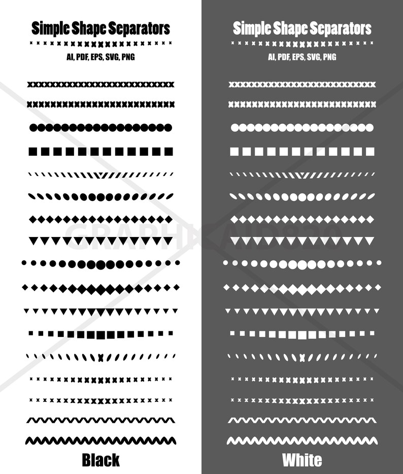 Simple Shape Elegant Vector Header Decorative Embellishment Text ...