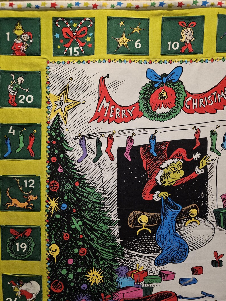 Grinch Stole Christmas Advent Calendar - Etsy