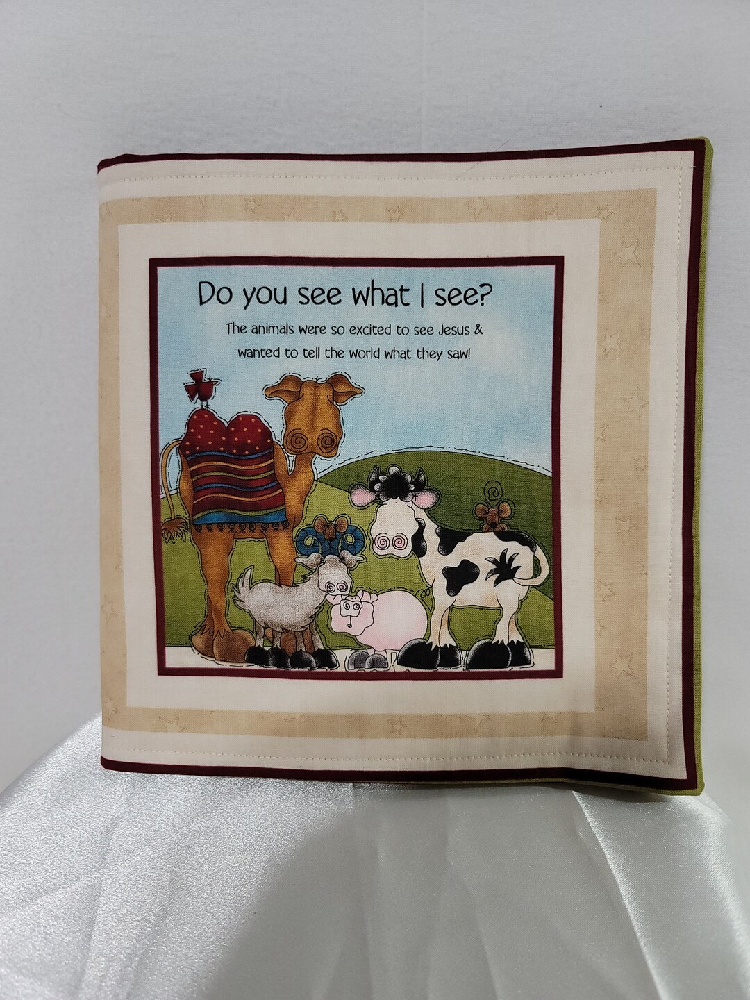 Do You See What I See? Christmas Fabric Book - Etsy
