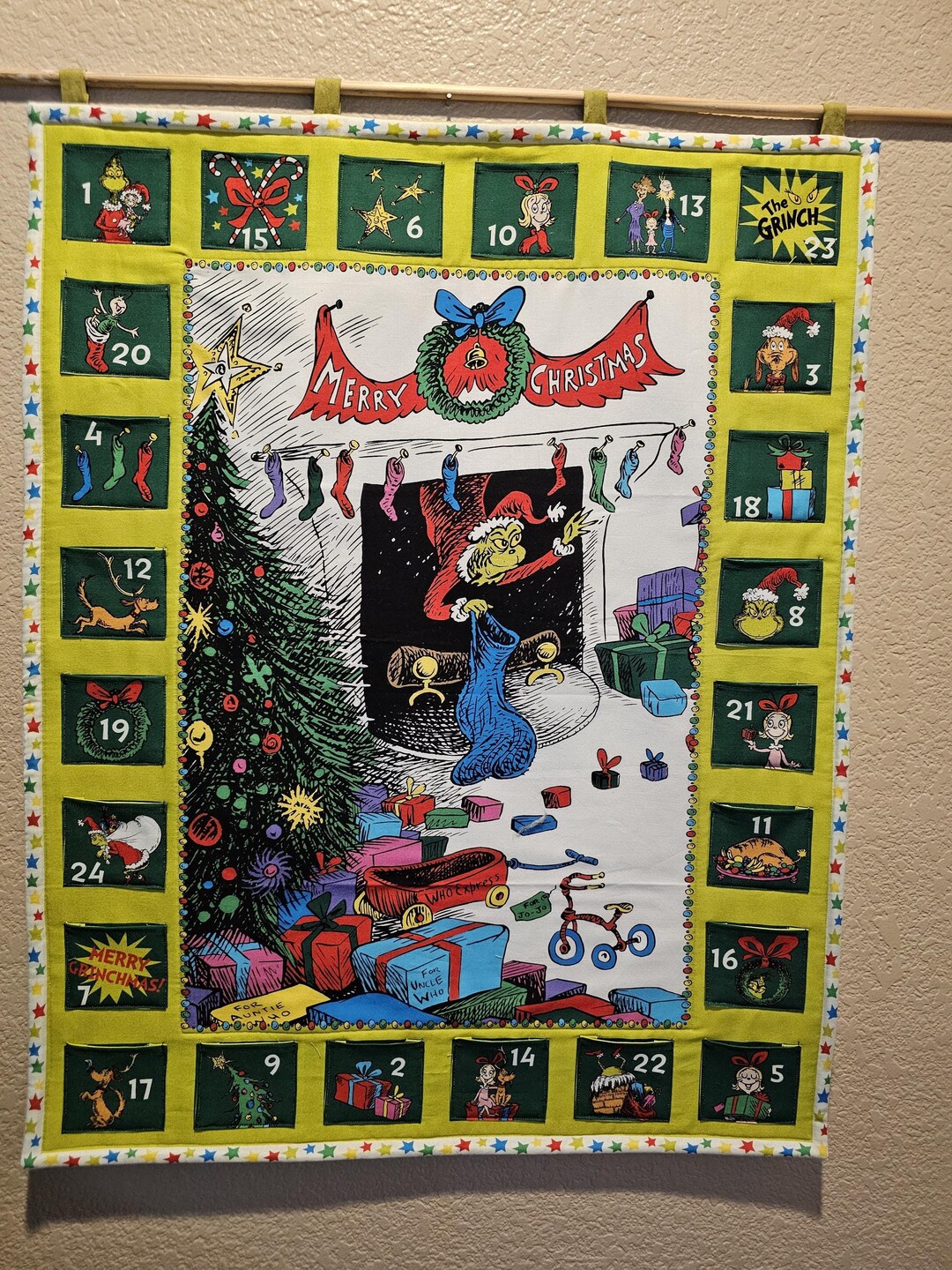 Grinch Stole Christmas Advent Calendar - Etsy
