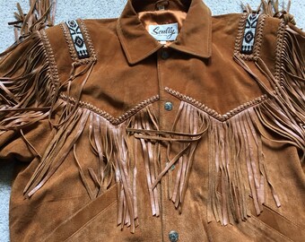 Native american leather coats | Etsy