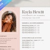 Modern Teacher Resume Template | Teacher Resume With Cover Letter ...