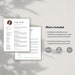 Modern Teacher Resume Template | Teacher Resume With Cover Letter ...