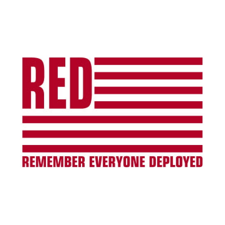 R.E.D. Remember Everyone Deployed .eps svg & a .png Vinyl | Etsy